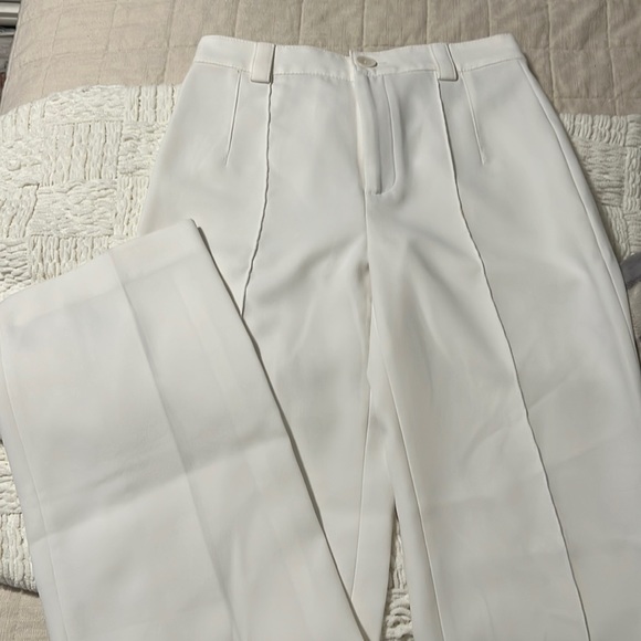 Pants & Jumpsuits | Zara White Slacks | Poshmark